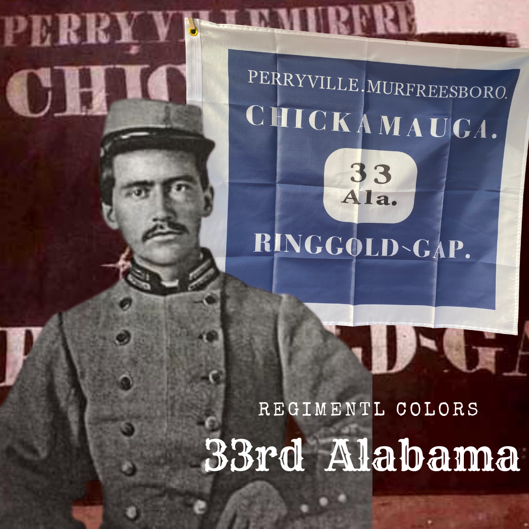 33rd Alabama Hardee House Flag – Beauregard's Tailor