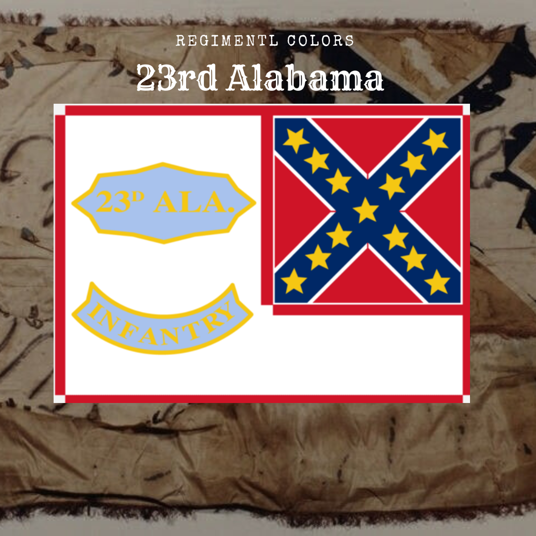 23rd Alabama Infantry Stickers – Beauregard's Tailor