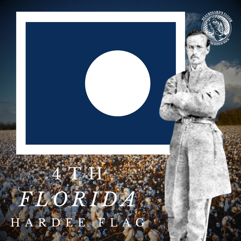 4th Florida Infantry Hardee's Corps House Flag – Beauregard's Tailor
