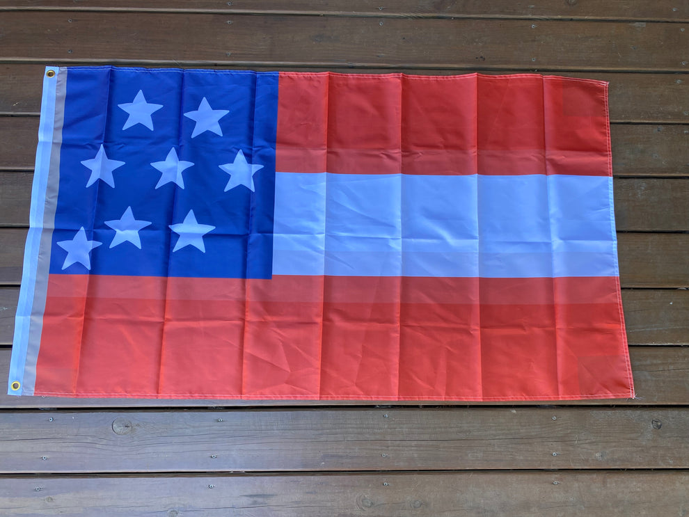 CSS Alabama 1st National House Flag – Beauregard's Tailor