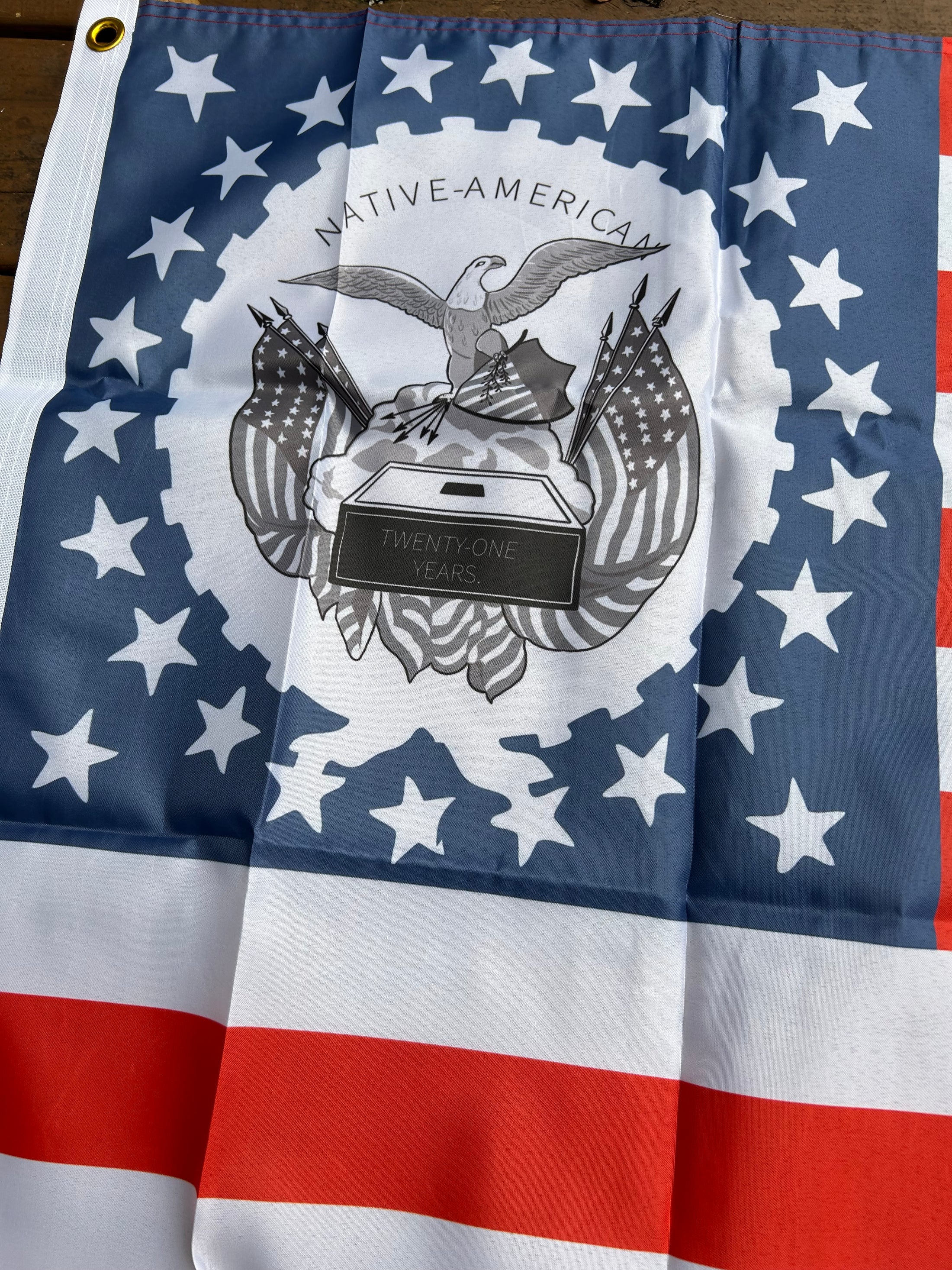 "Beware of Foreign Influence" - Know Nothing Party Flag – Beauregard's ...