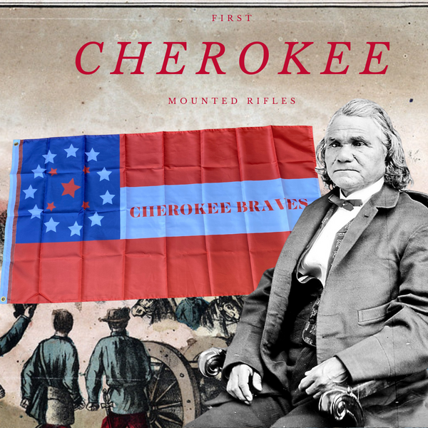 1st Cherokee Mounted Rifles House Flag – Beauregard's Tailor