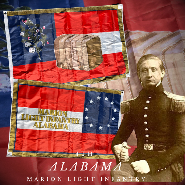 4th Alabama Flag (Both sides) – Beauregard's Tailor