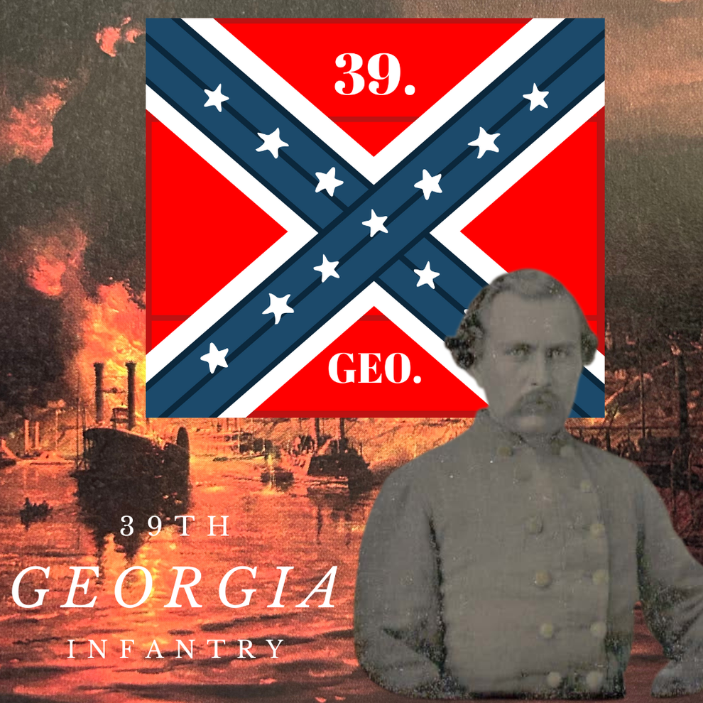 39th Georgia Battle Flag – Beauregard's Tailor