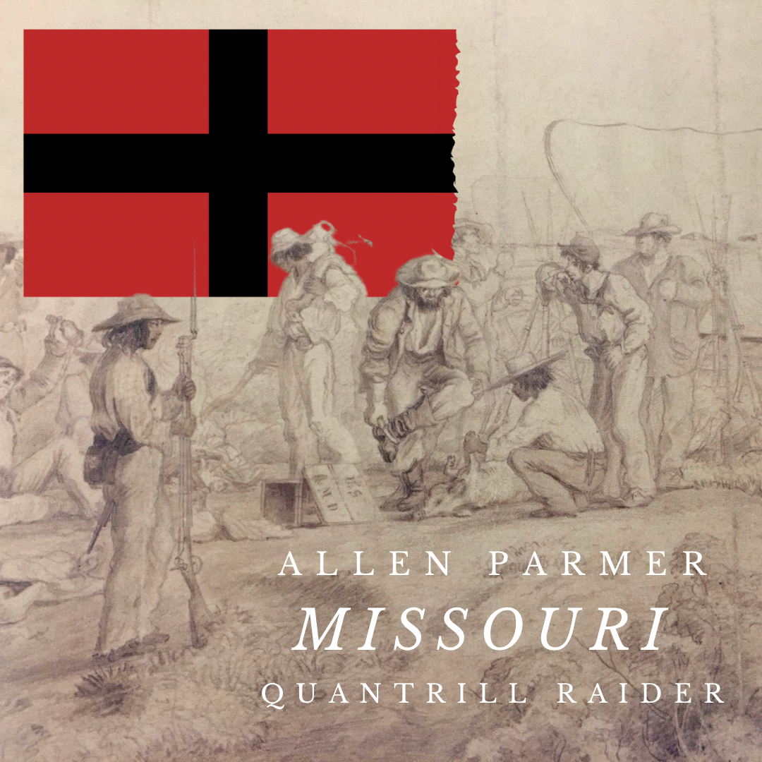 Quantrill Partisan Rangers - Allen Hazard Parmer Flag – Beauregard's Tailor