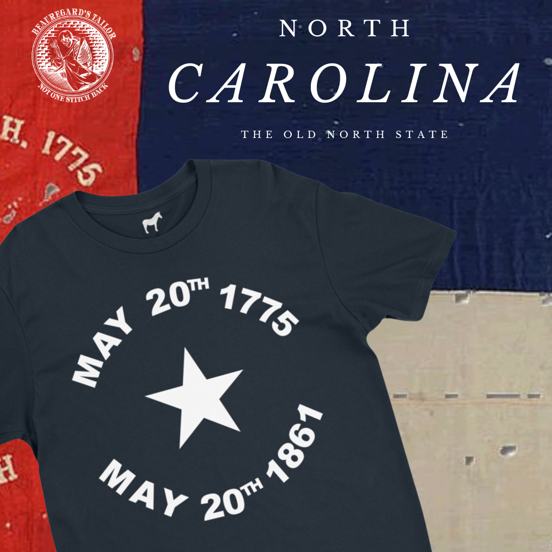 North Carolina State Flag (1861-1865) T-Shirt – Beauregard's Tailor