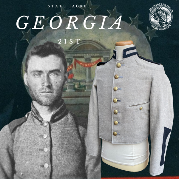 21st Georgia State Jacket – Beauregard's Tailor