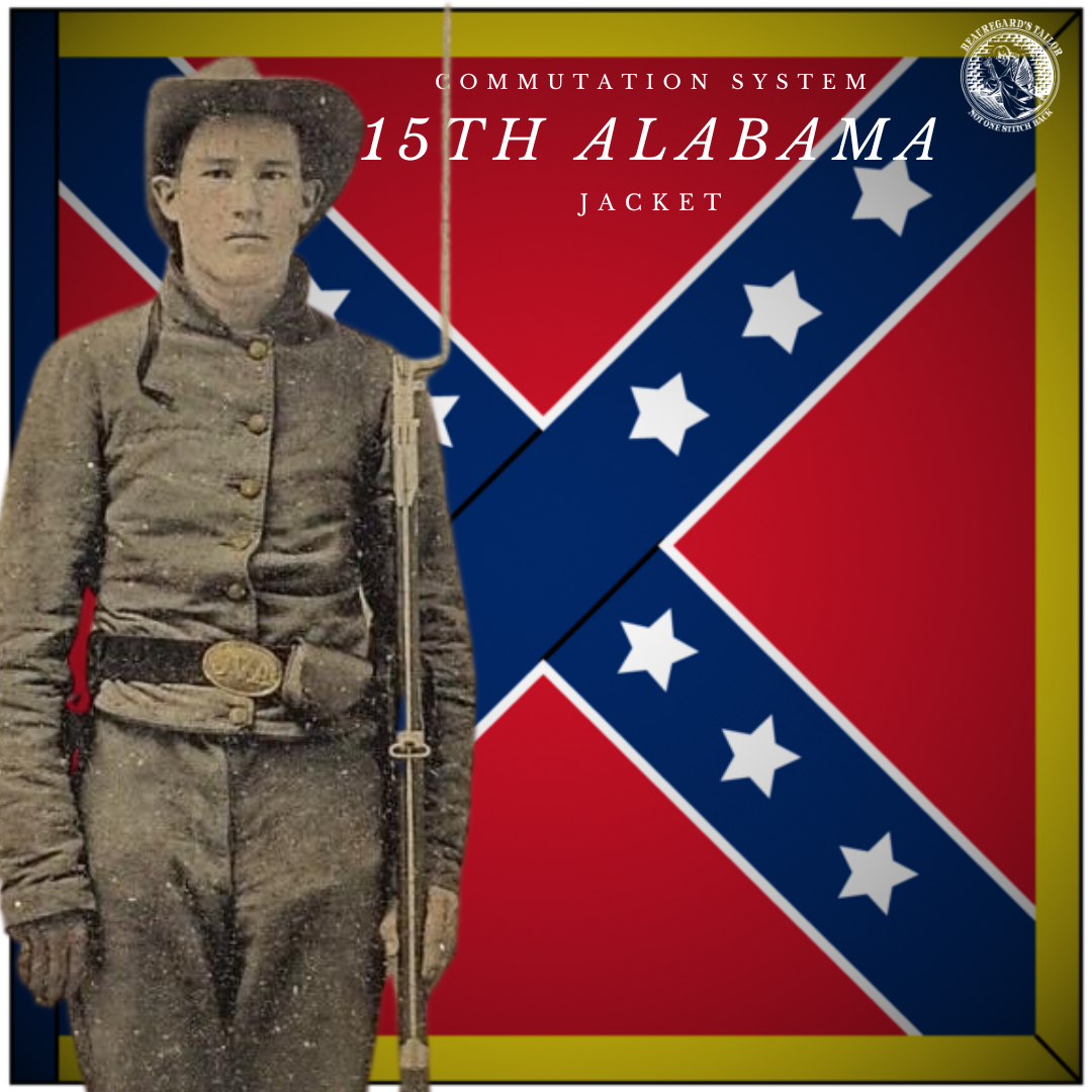15th Alabama Commutation Jacket – Beauregard's Tailor
