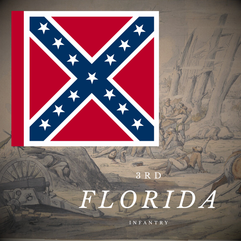 3rd Florida Infantry House Flag – Beauregard's Tailor