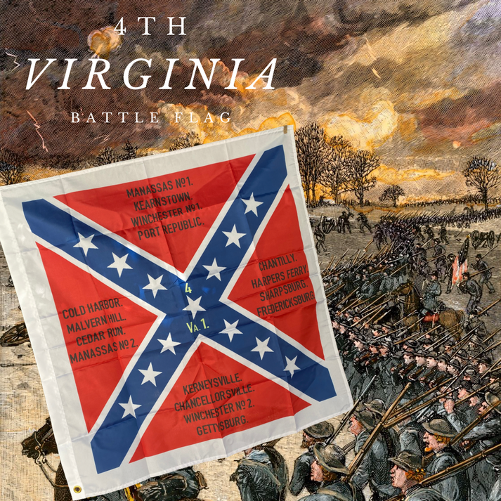 4th Virginia Infantry Flag – Beauregard's Tailor