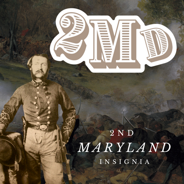 2nd Maryland Regimental Insignia Stickers – Beauregard's Tailor