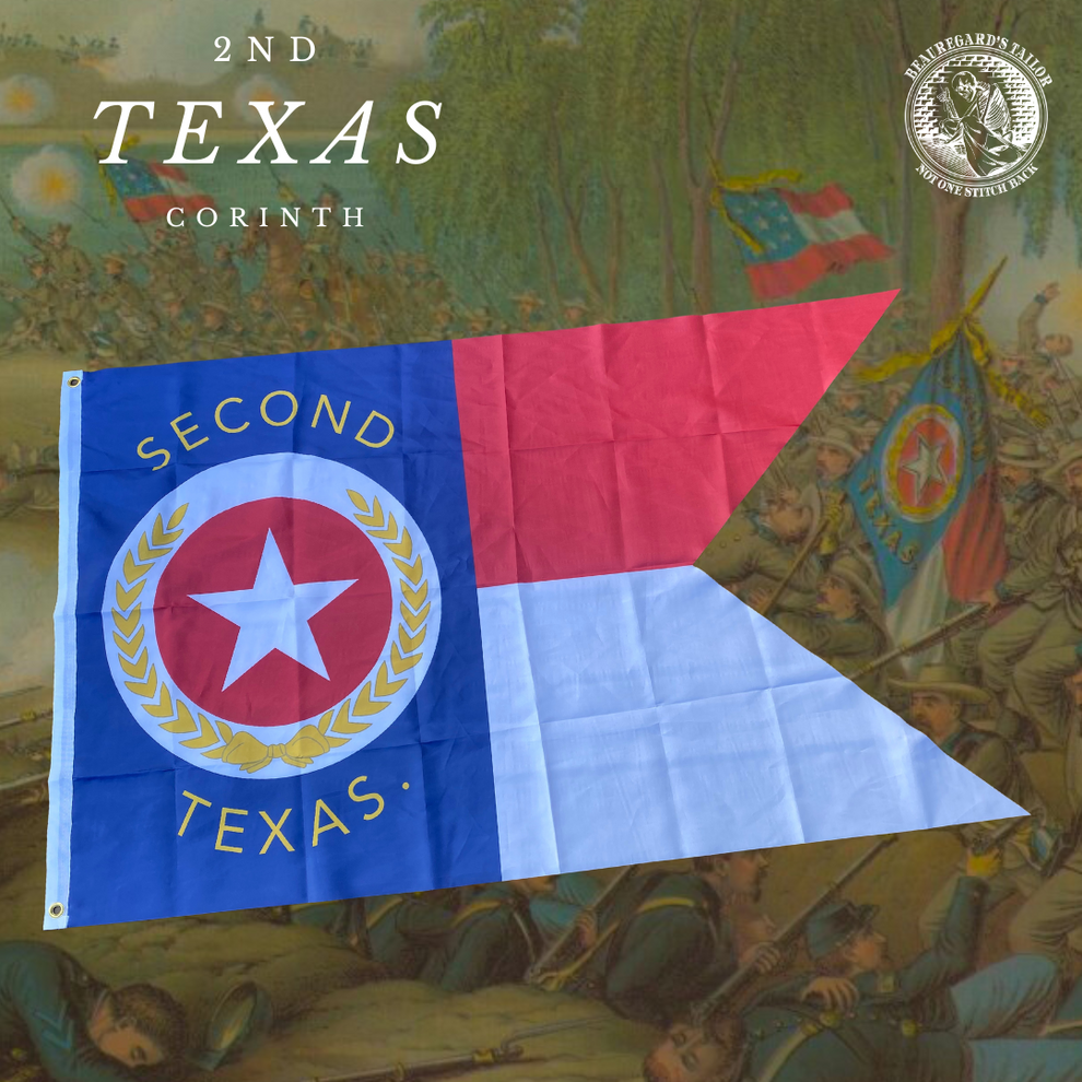 2nd Texas Infantry Flag – Beauregard's Tailor