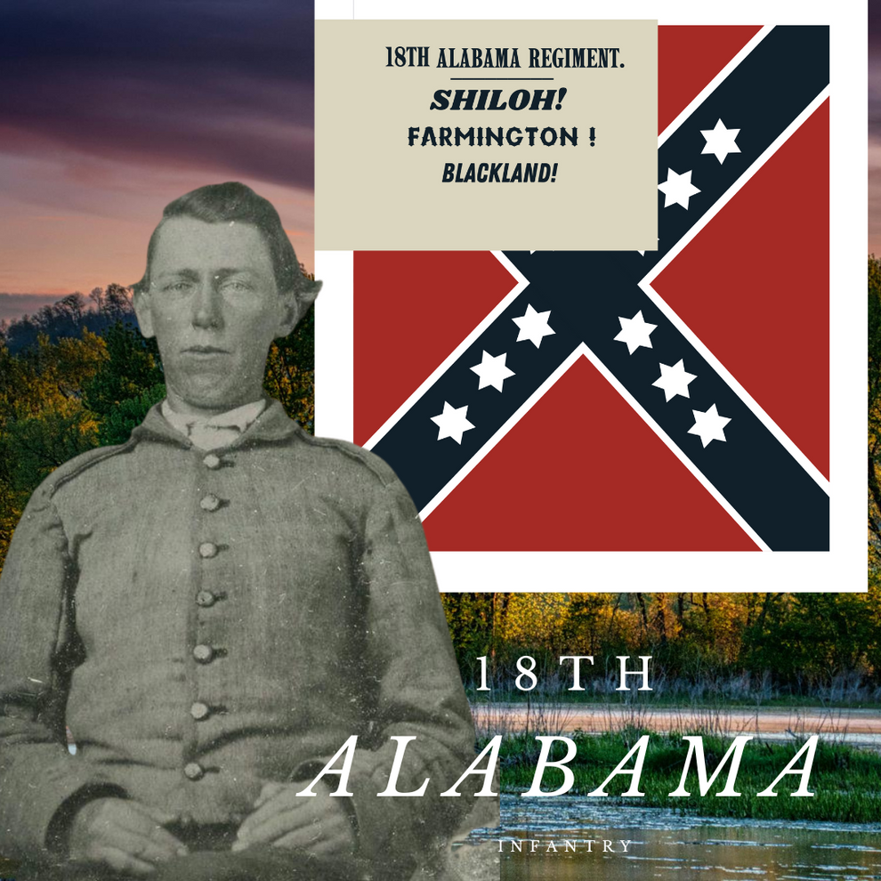 18th Alabama Battle Flag – Beauregard's Tailor