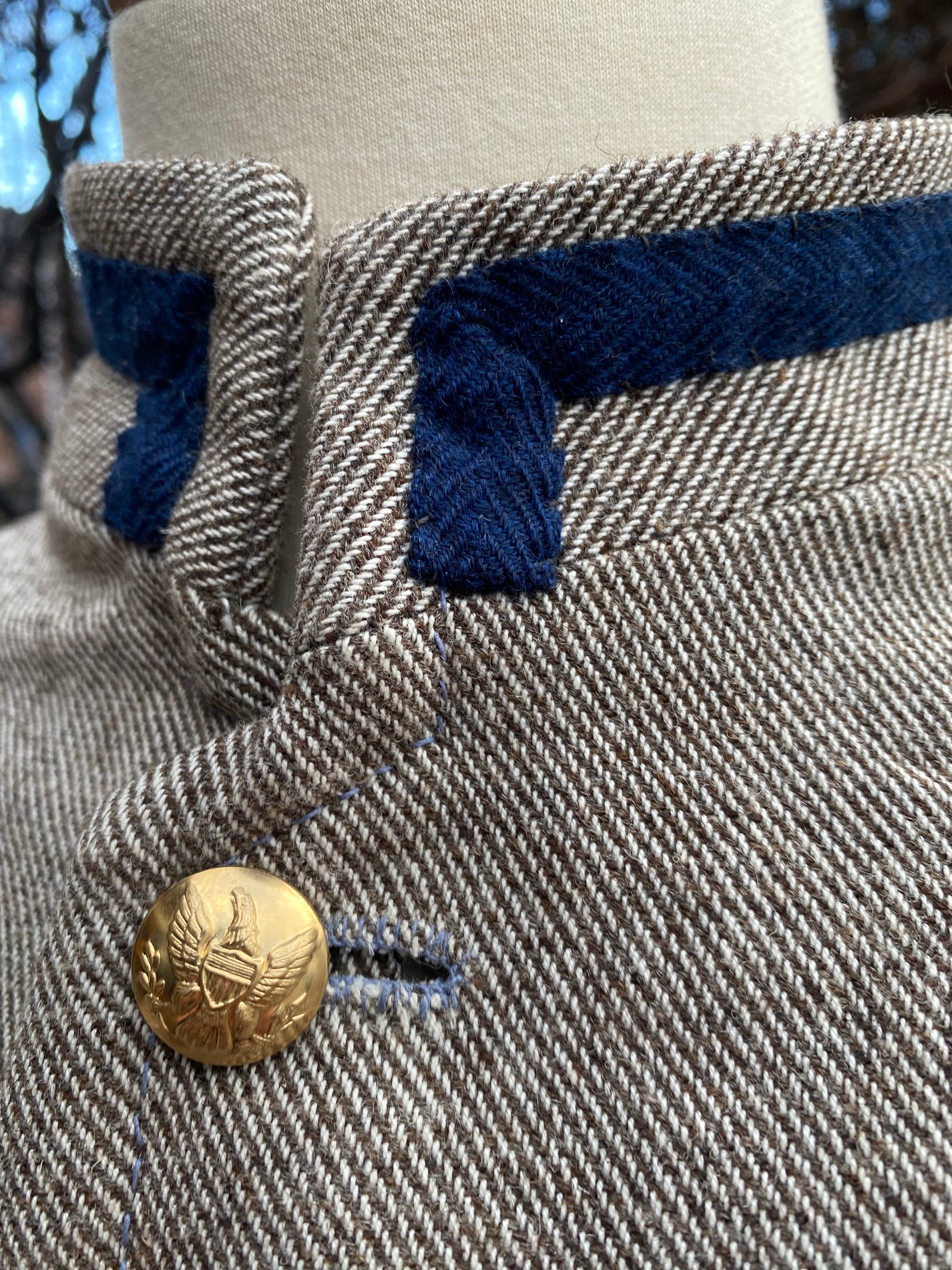 Confederate 4- Button Jacket – Beauregard's Tailor