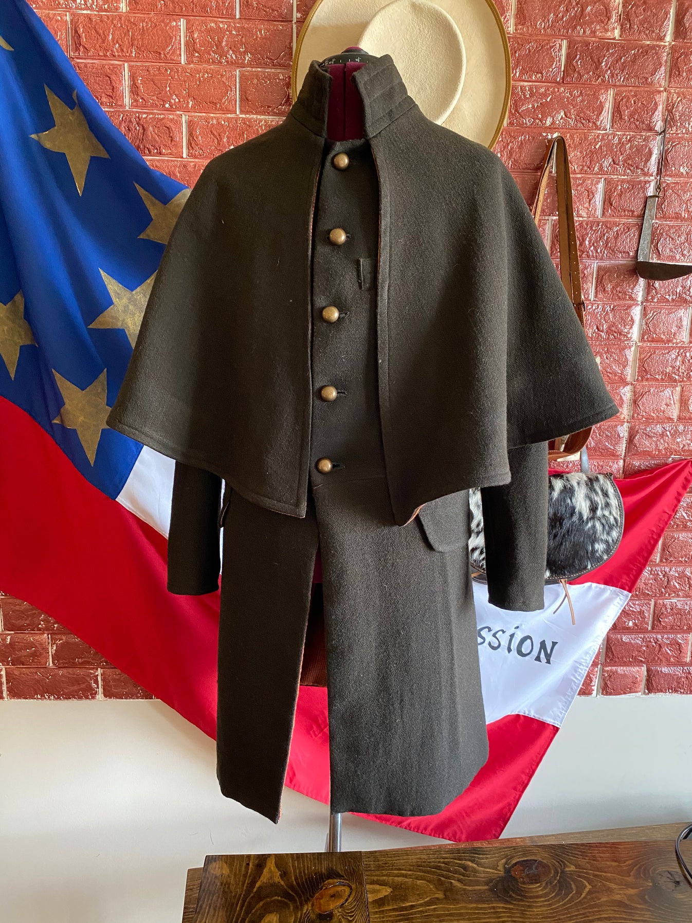 Confederate Overfrock Coat 1861-1865 – Beauregard's Tailor