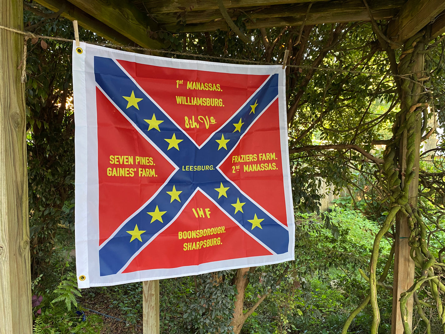 8th Virginia Infantry House Flag – Beauregard's Tailor