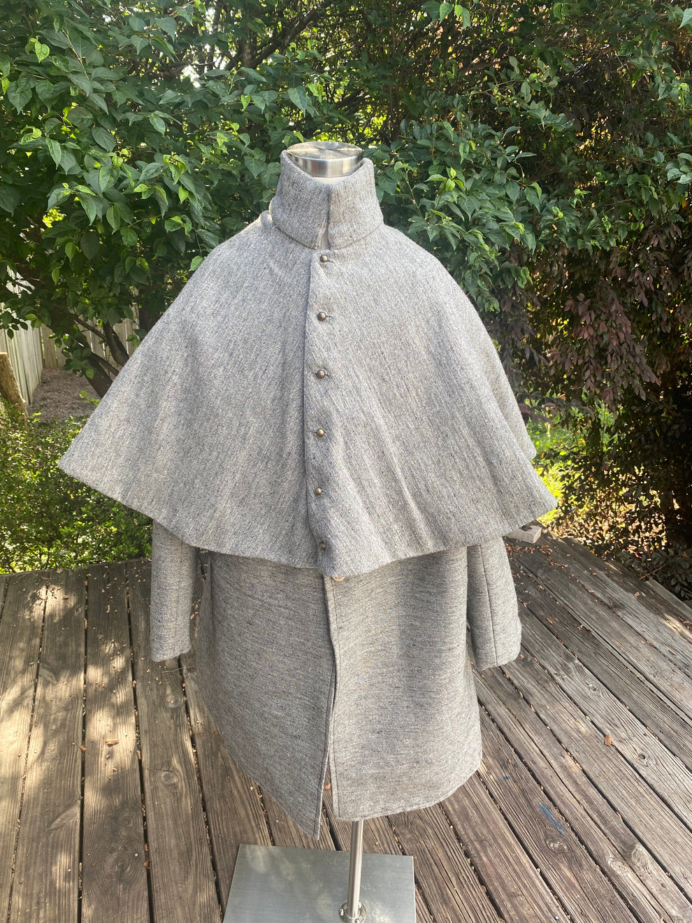 Confederate Overcoat 1861-1865 – Beauregard's Tailor