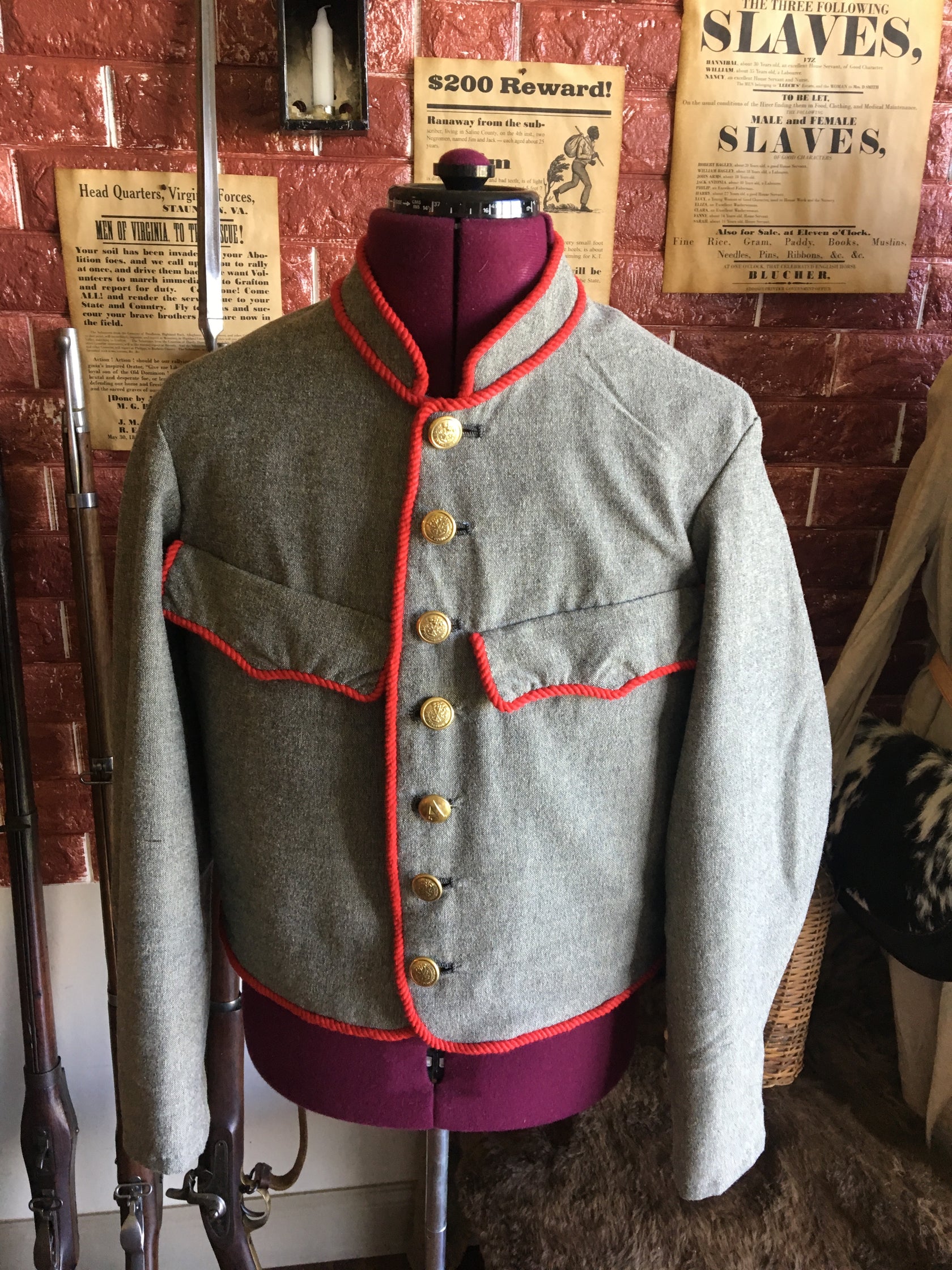 South Carolina Commutation Jacket – Beauregard's Tailor