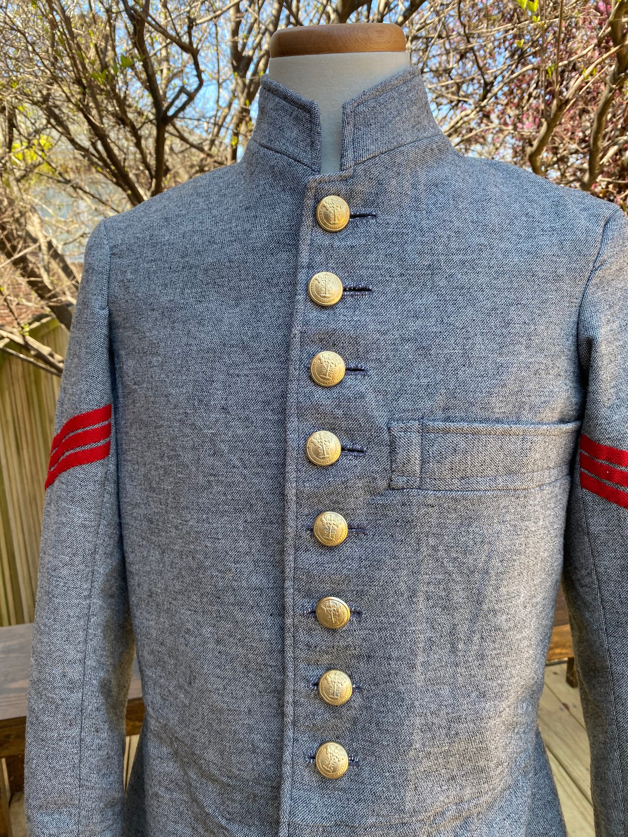 South Carolina Frock Coat - Hampton's Legion – Beauregard's Tailor