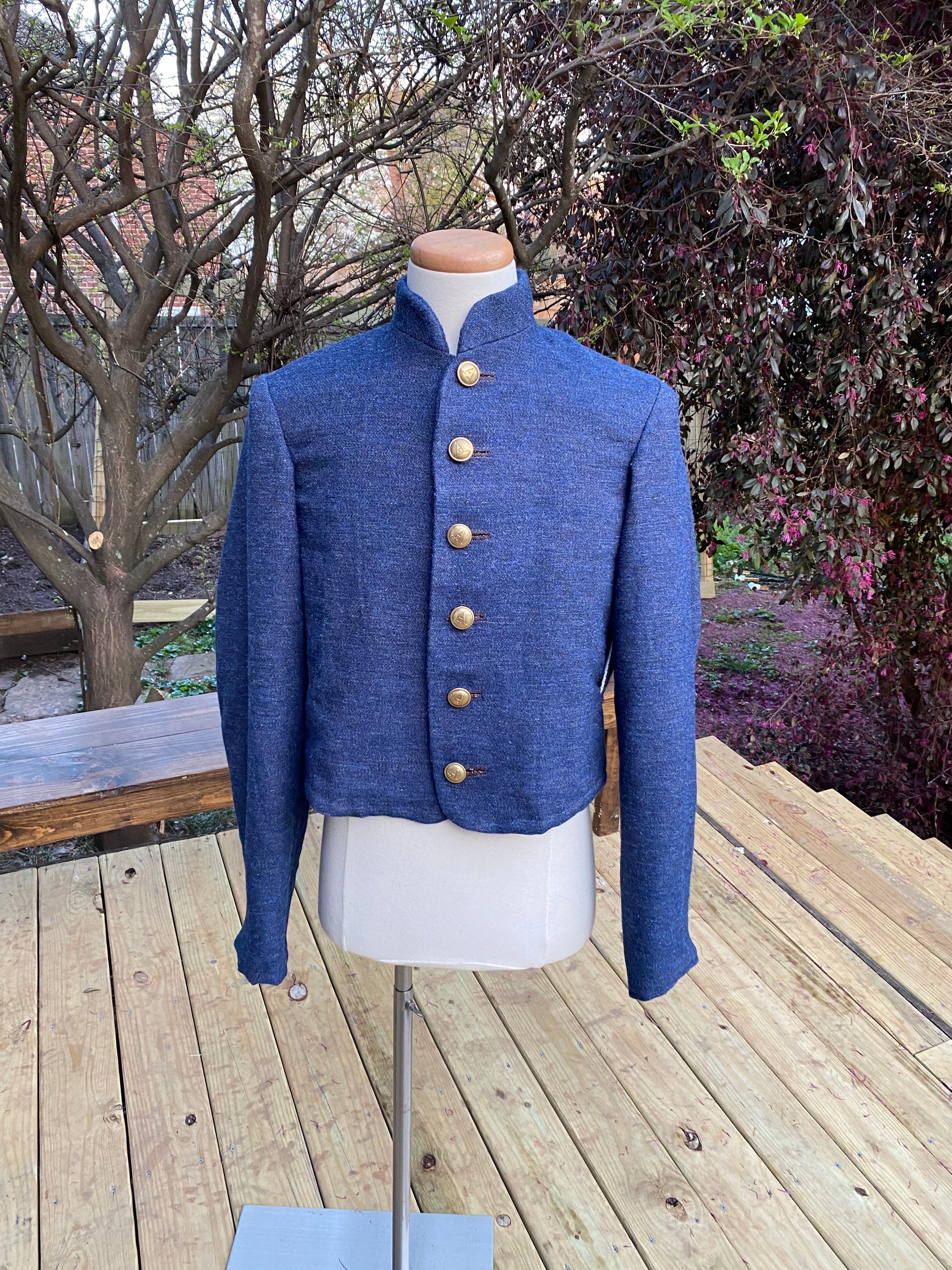 Augusta Depot Jacket - Blue/Gray Jean Variant – Beauregard's Tailor