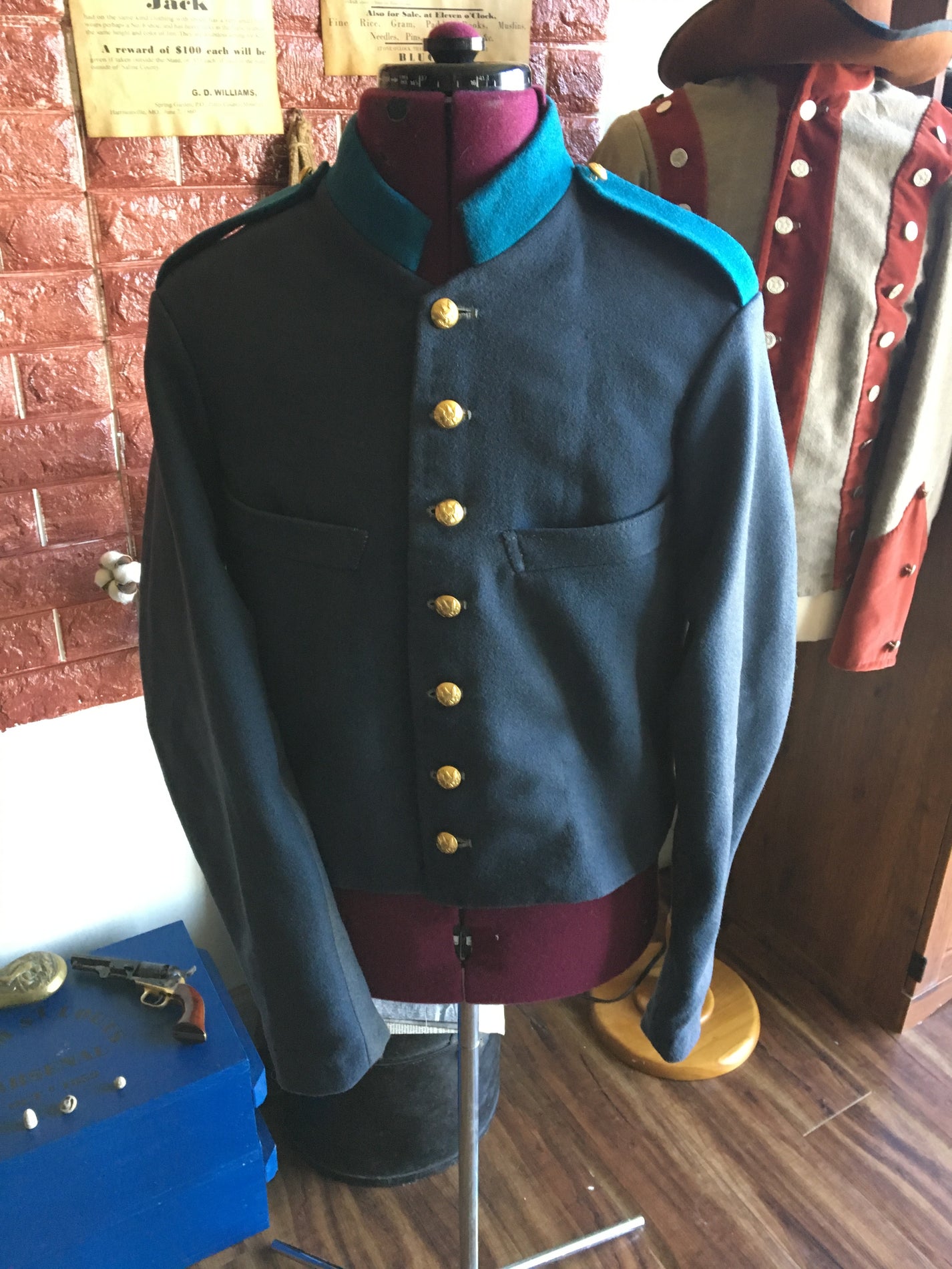 Commutation Jacket 1861-1865 – Beauregard's Tailor