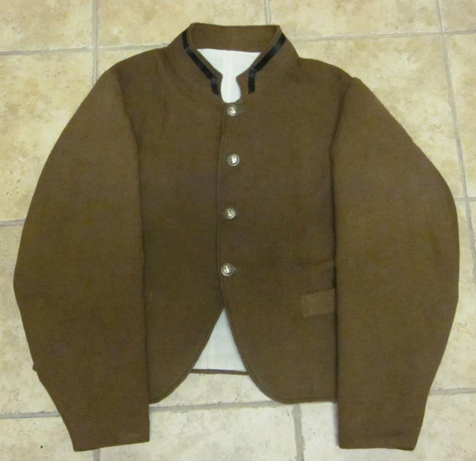 Confederate 4- Button Jacket – Beauregard's Tailor