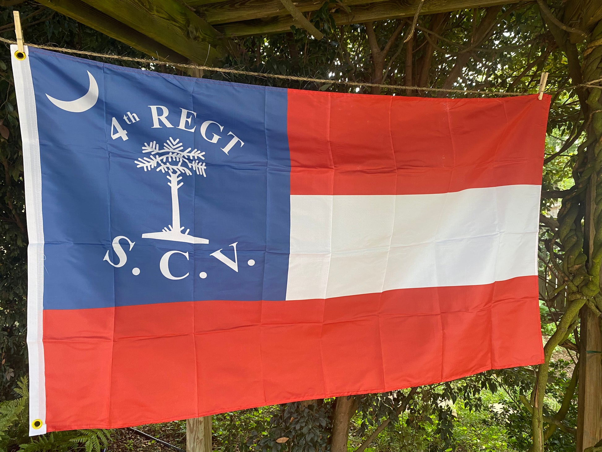 4th South Carolina Volunteers 1st National House Flag – Beauregard's Tailor