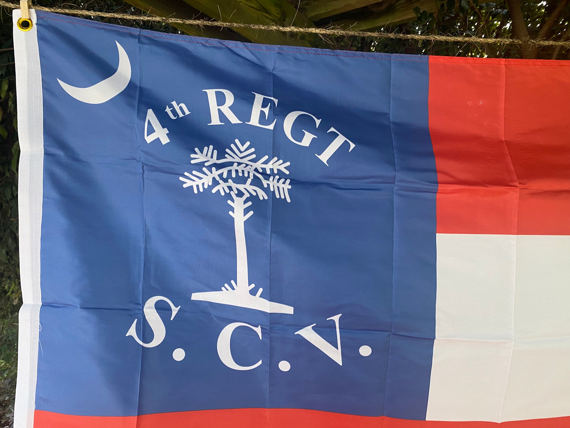 4th South Carolina Volunteers 1st National House Flag – Beauregard's Tailor
