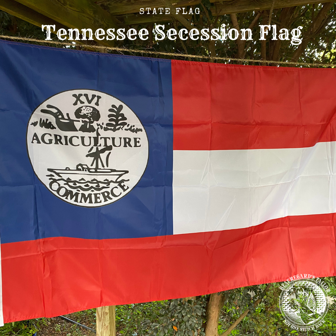 Tennessee Secessionist House Flag – Beauregard's Tailor