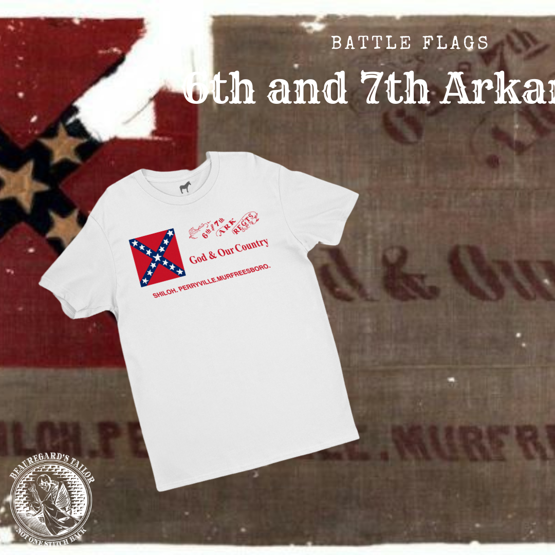 6th and 7th Arkansas - 2nd National Flag "God and Our Country" Shirt ...