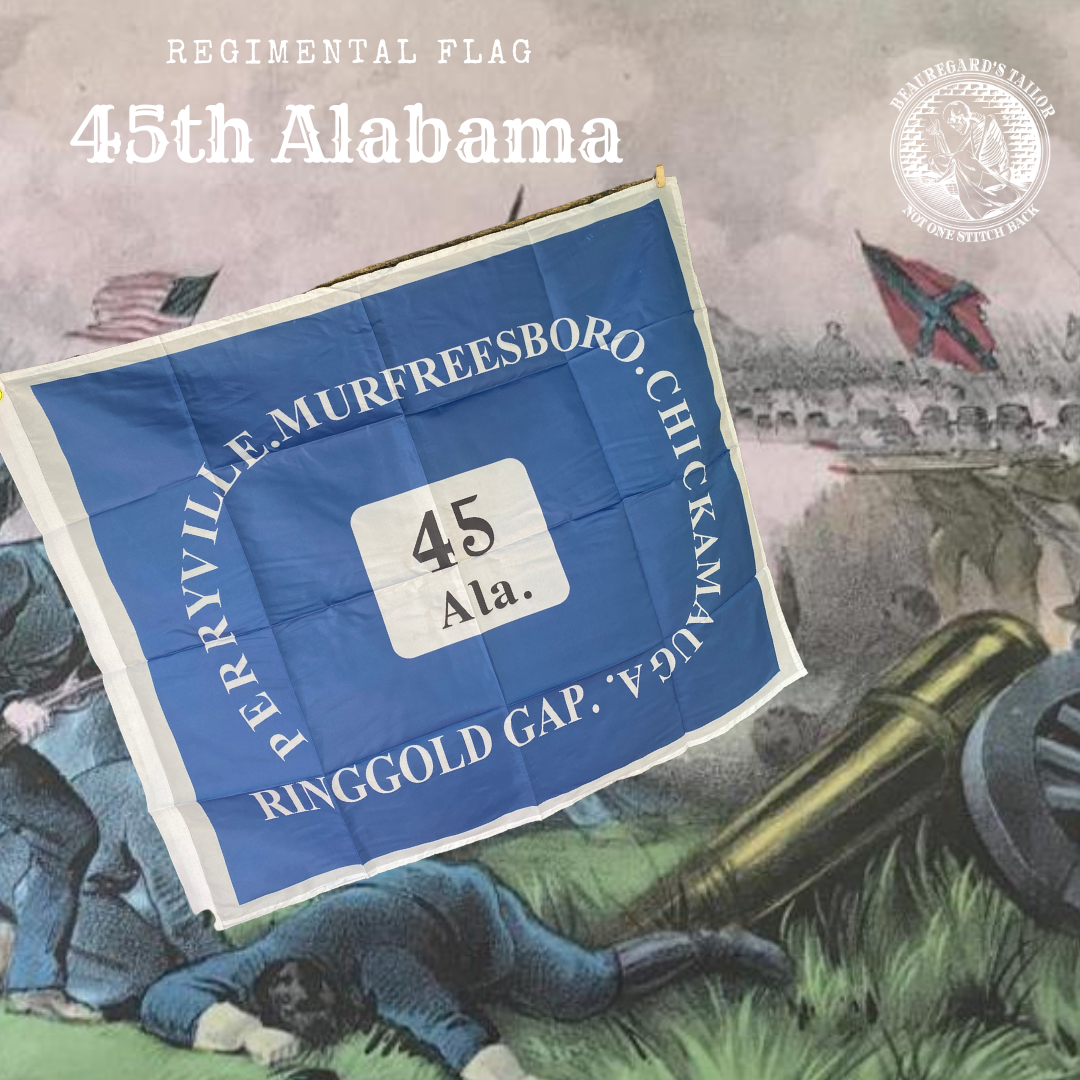 45th Alabama Hardee House Flag – Beauregard's Tailor