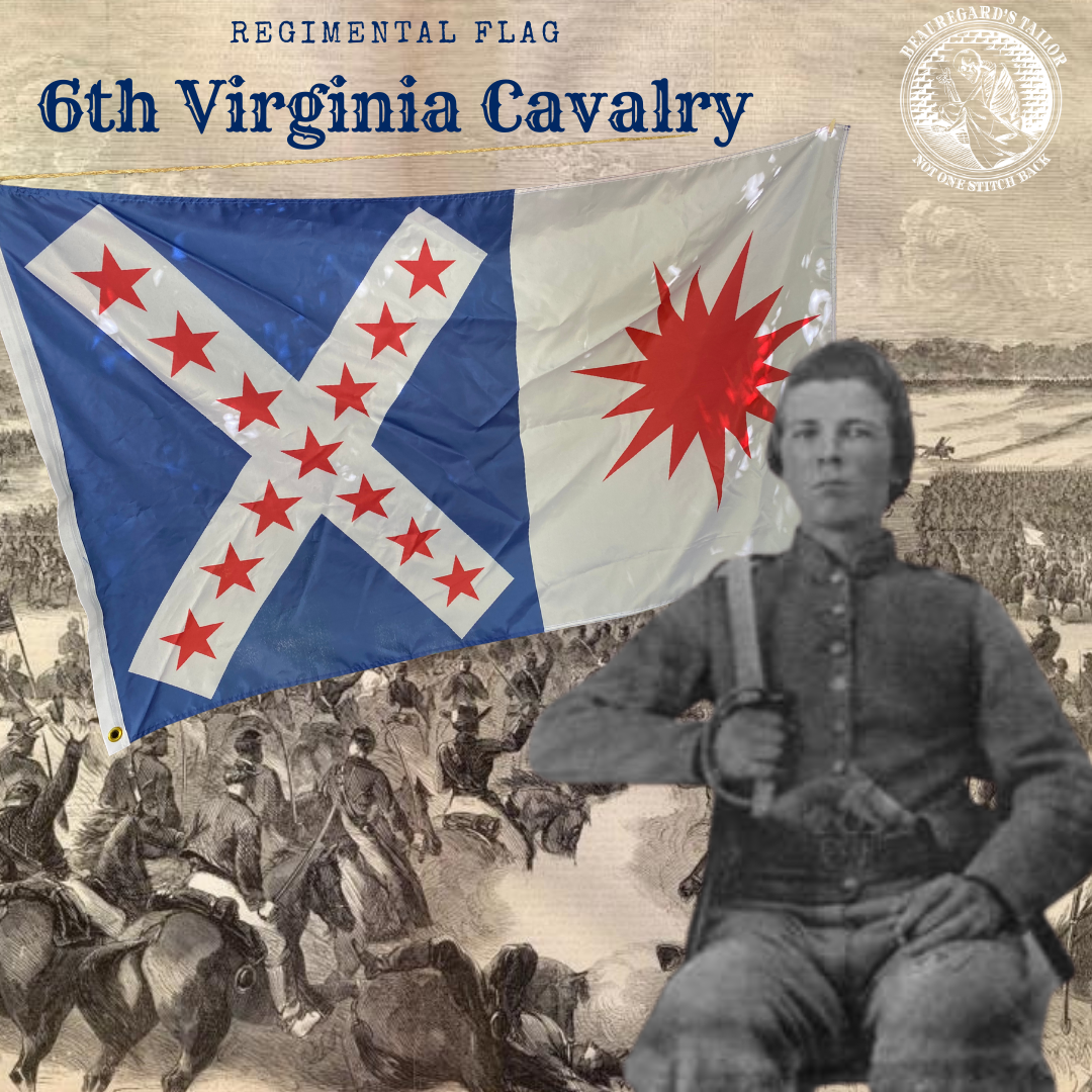 6th Virginia Cavalry House Flag – Beauregard's Tailor