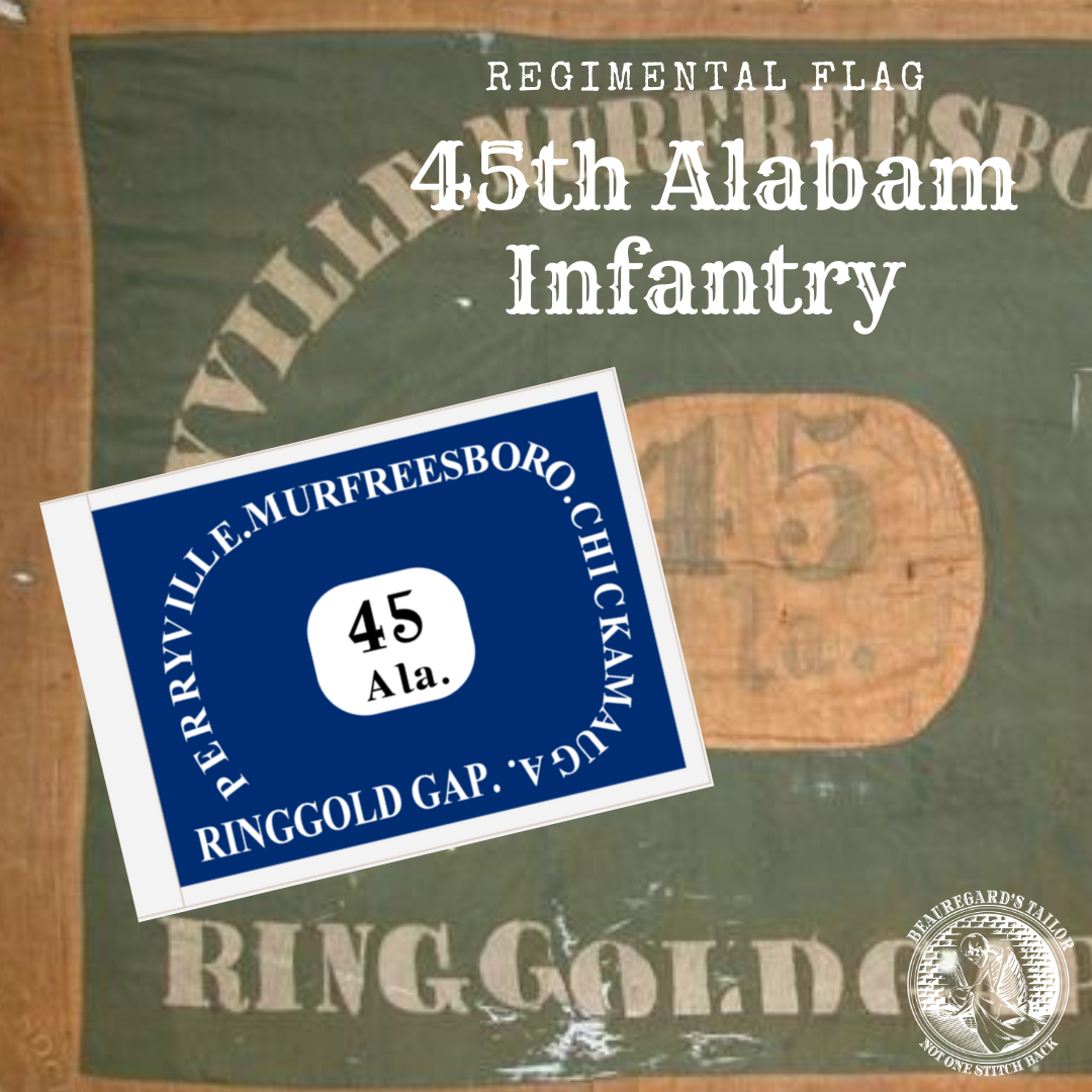45th Alabama Regimental Colors Stickers – Beauregard's Tailor