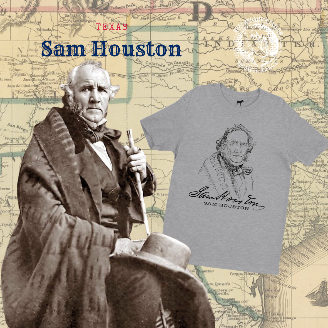 Sam Houston T-Shirt – Beauregard's Tailor