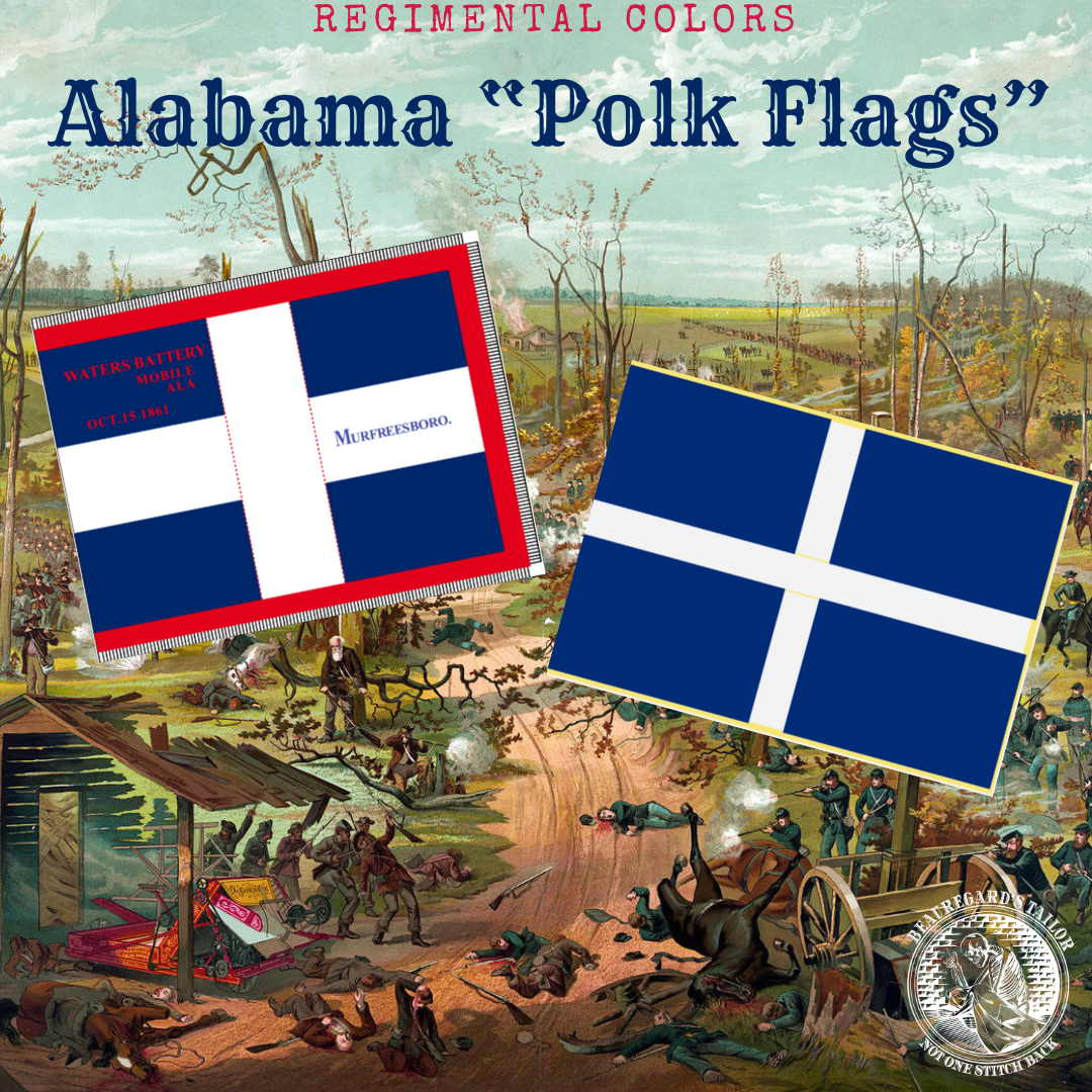 "Polk Alabama Flag" Sticker Set – Beauregard's Tailor