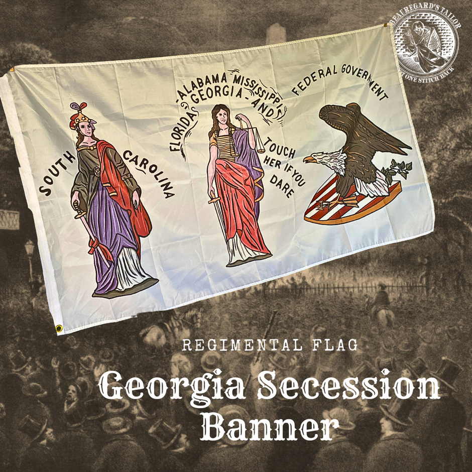 Secession Flags and Cockades – Beauregard's Tailor