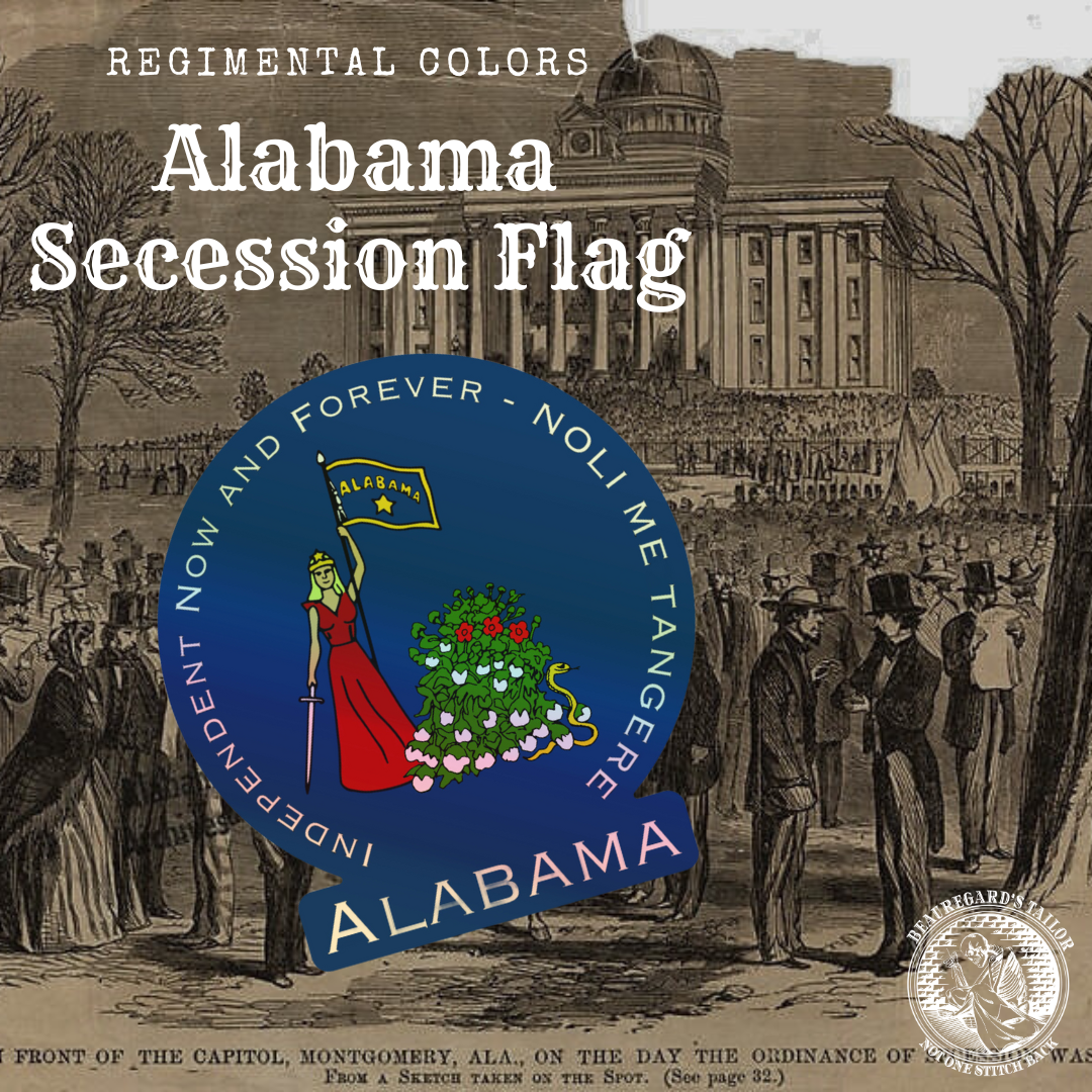 Alabama Secession Flag Sticker – Beauregard's Tailor