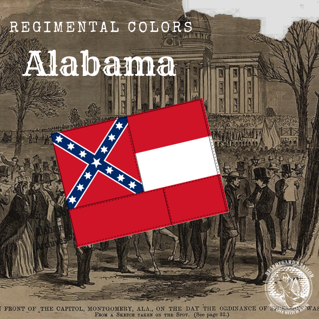 Alabama National Flag Variant Stickers – Beauregard's Tailor