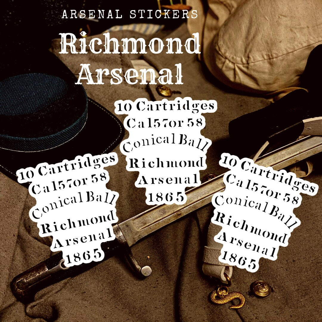 Richmond Arsenal Pack Sticker – Beauregard's Tailor