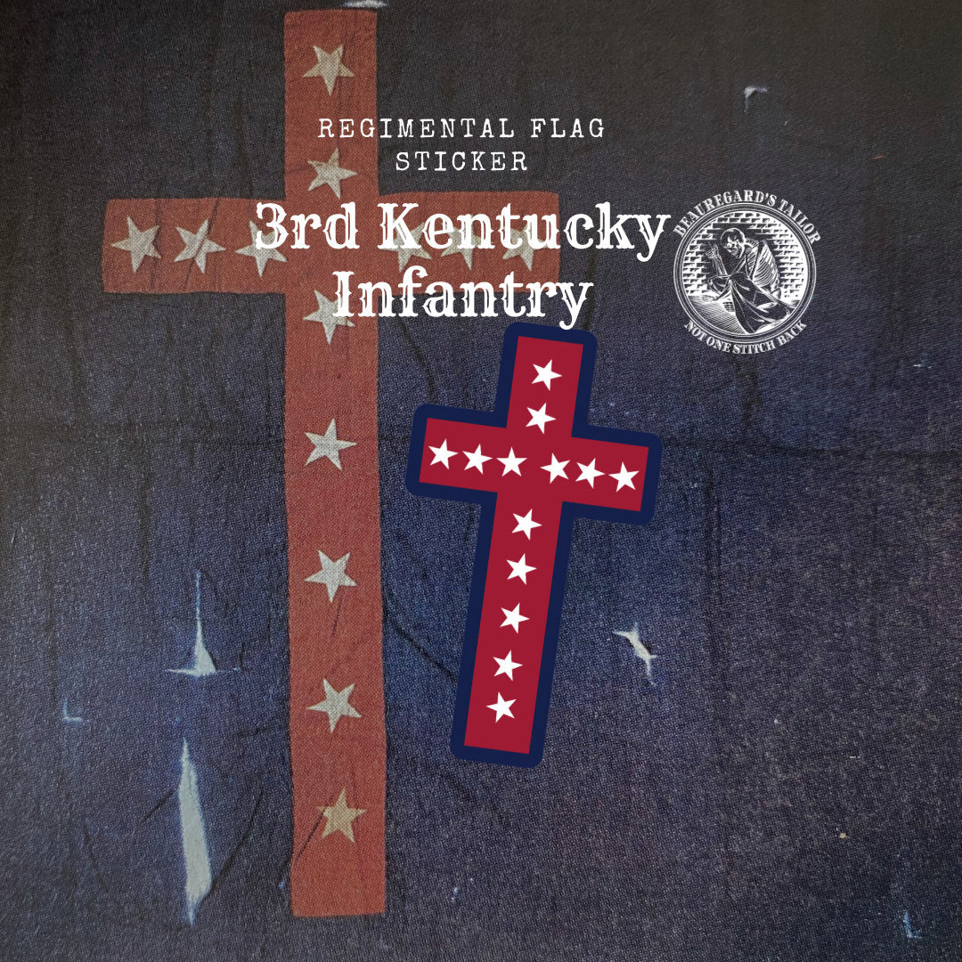 3rd Kentucky Colors - Orphan Brigade Stickers – Beauregard's Tailor